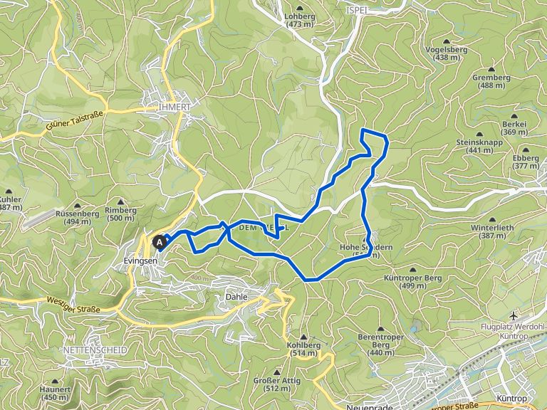 Schöne Tour: einfach mal los, ohne Ziel wandern(die kühle und Stille ...